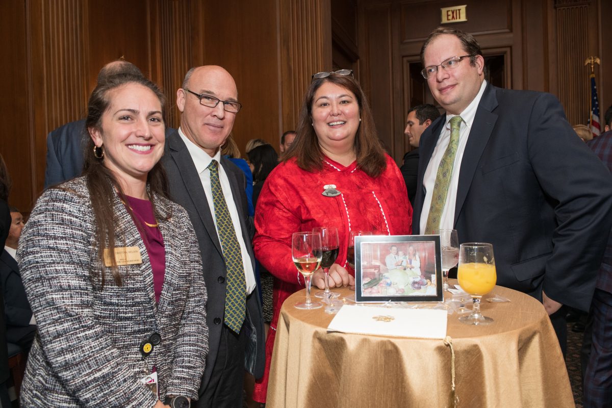 Reception -Senator Ted Stevens Portrait Unveiling President Pro Tempore ...